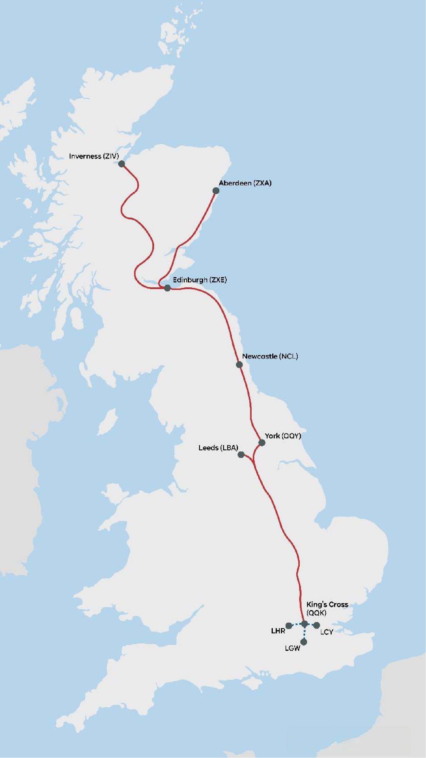 Discover the eastern side of the UK with LNER.